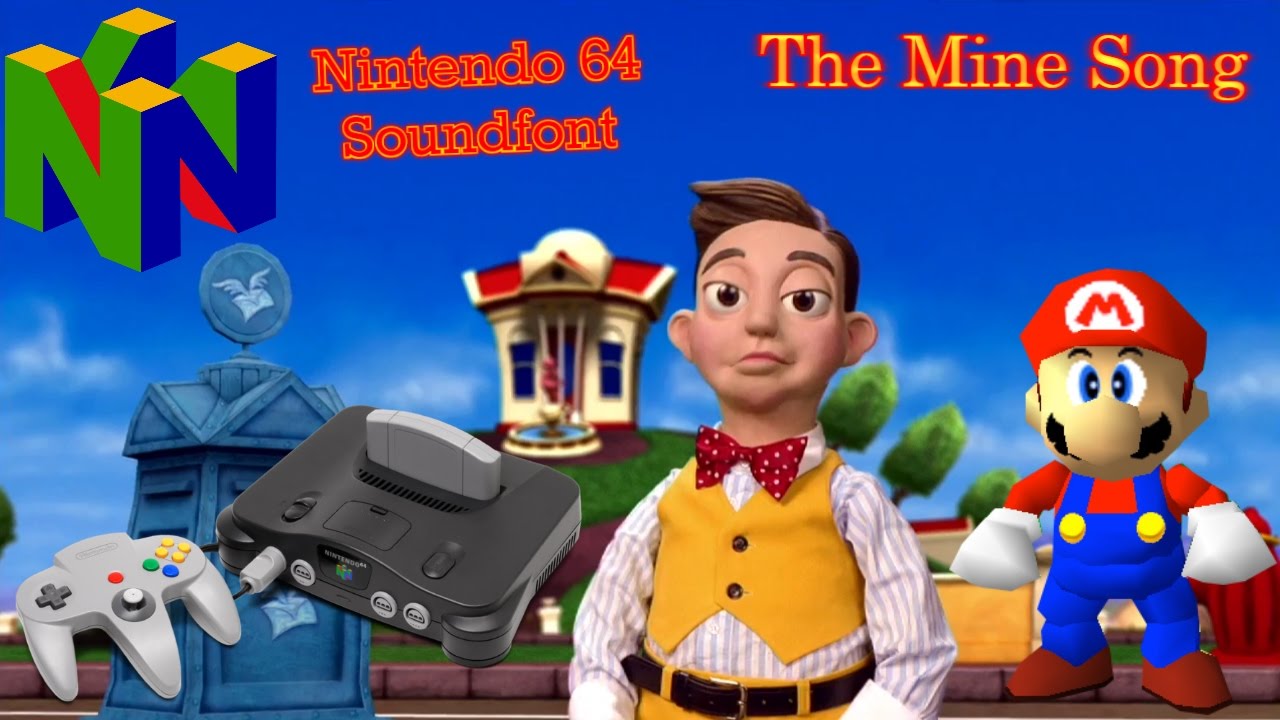 Lazytown The Mine Song Nintendo 64 Soundfont Official 2017 - YouTube