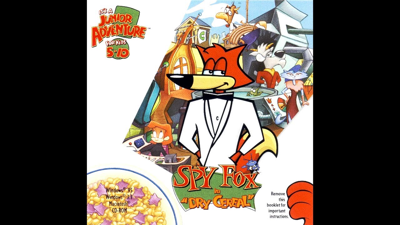 SPY Fox in "Dry Cereal" (PC) [1997] longplay - YouTube