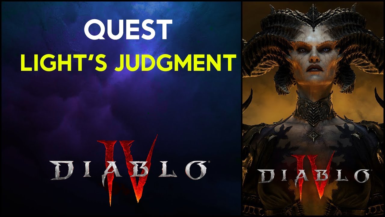 Light's Judgment - Quest Diablo 4 - YouTube