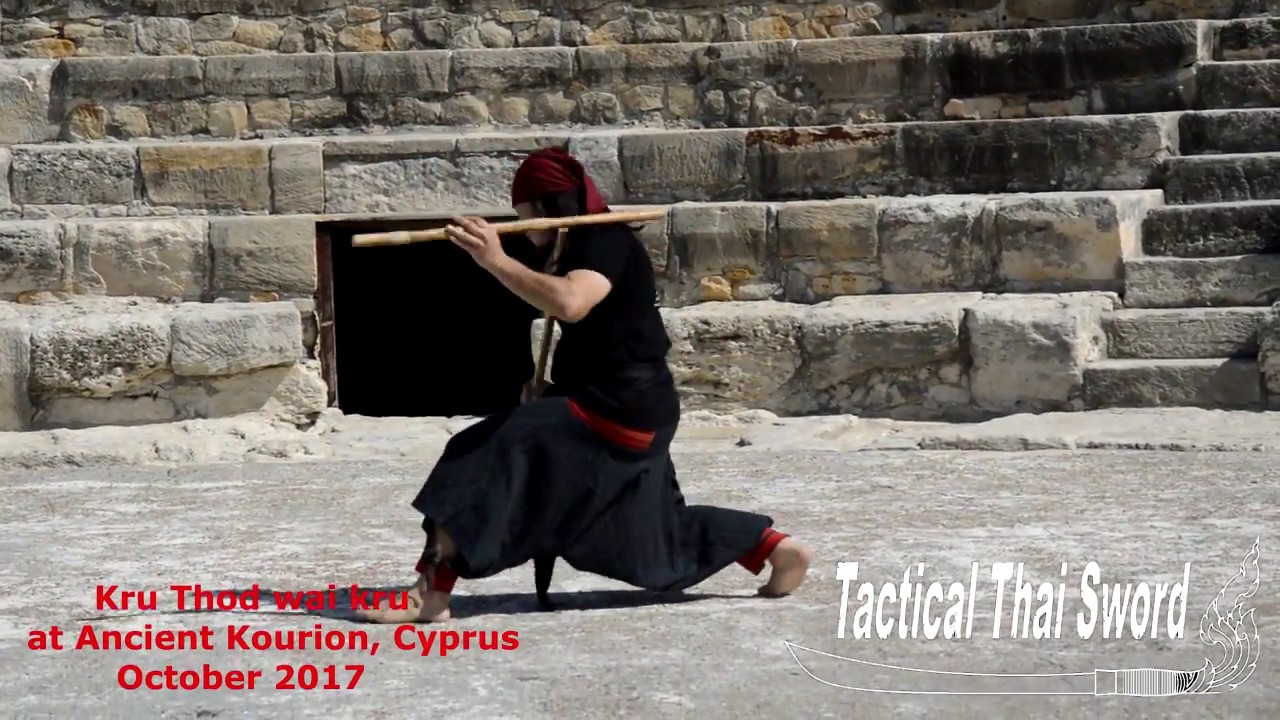 Tactical Thai Sword : Wai Kru at Ancient Kourion, Cyprus : by Kru Thod ...