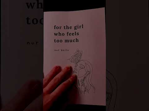 Book:“For the Girl Who Feels Too Much” by Nur Bella on Amazon 🥹🤍 link in bio #friendship #sad