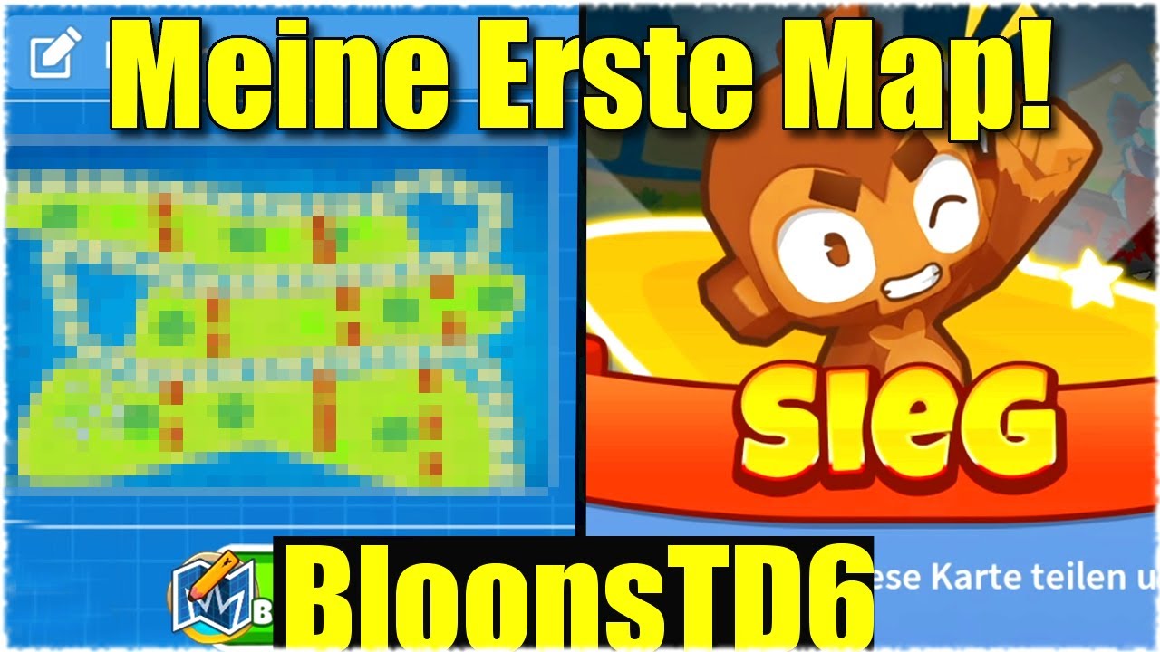"Du hast 10 Minuten Zeit um eine Map zu machen!" - Bloons TD6 [Deutsch ...