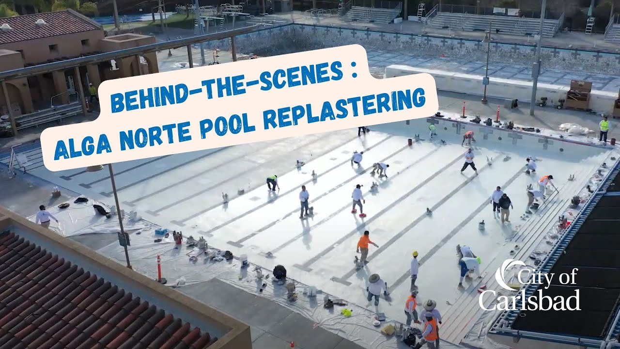 Alga Norte Aquatic Center Pool Replastering Youtube