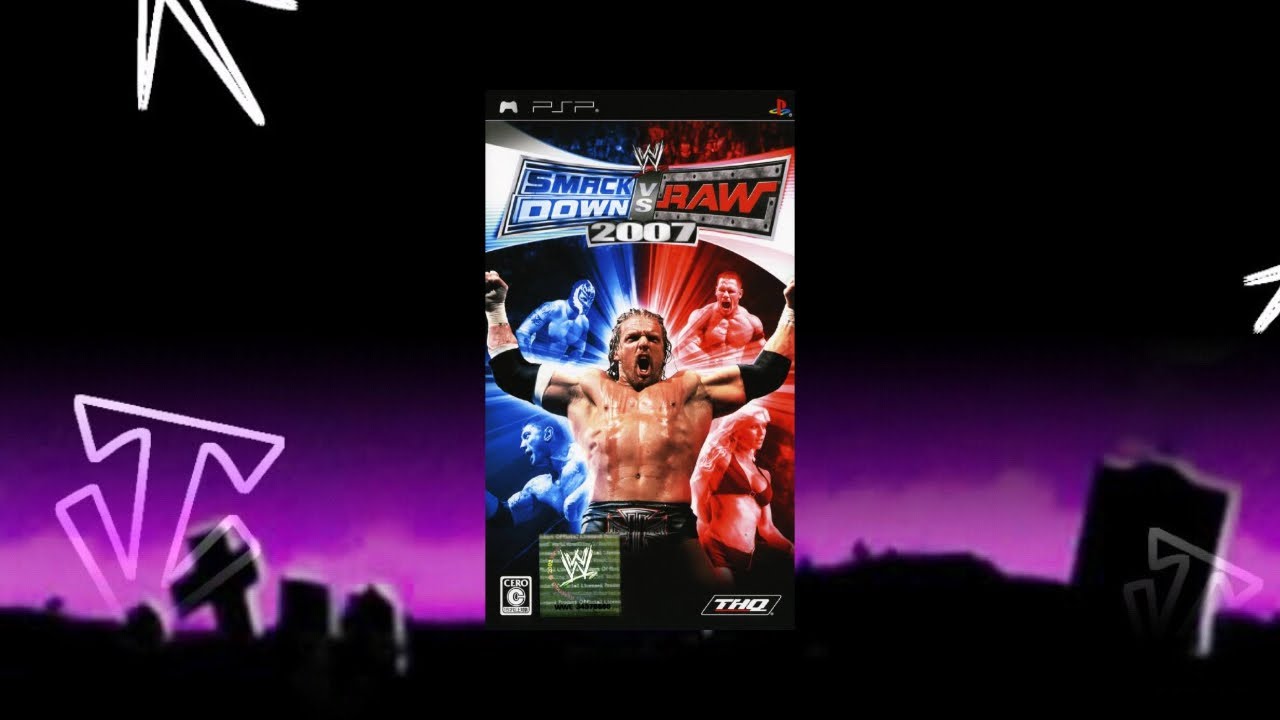 WWE SmackDown! vs RAW 2007 PSP - YouTube