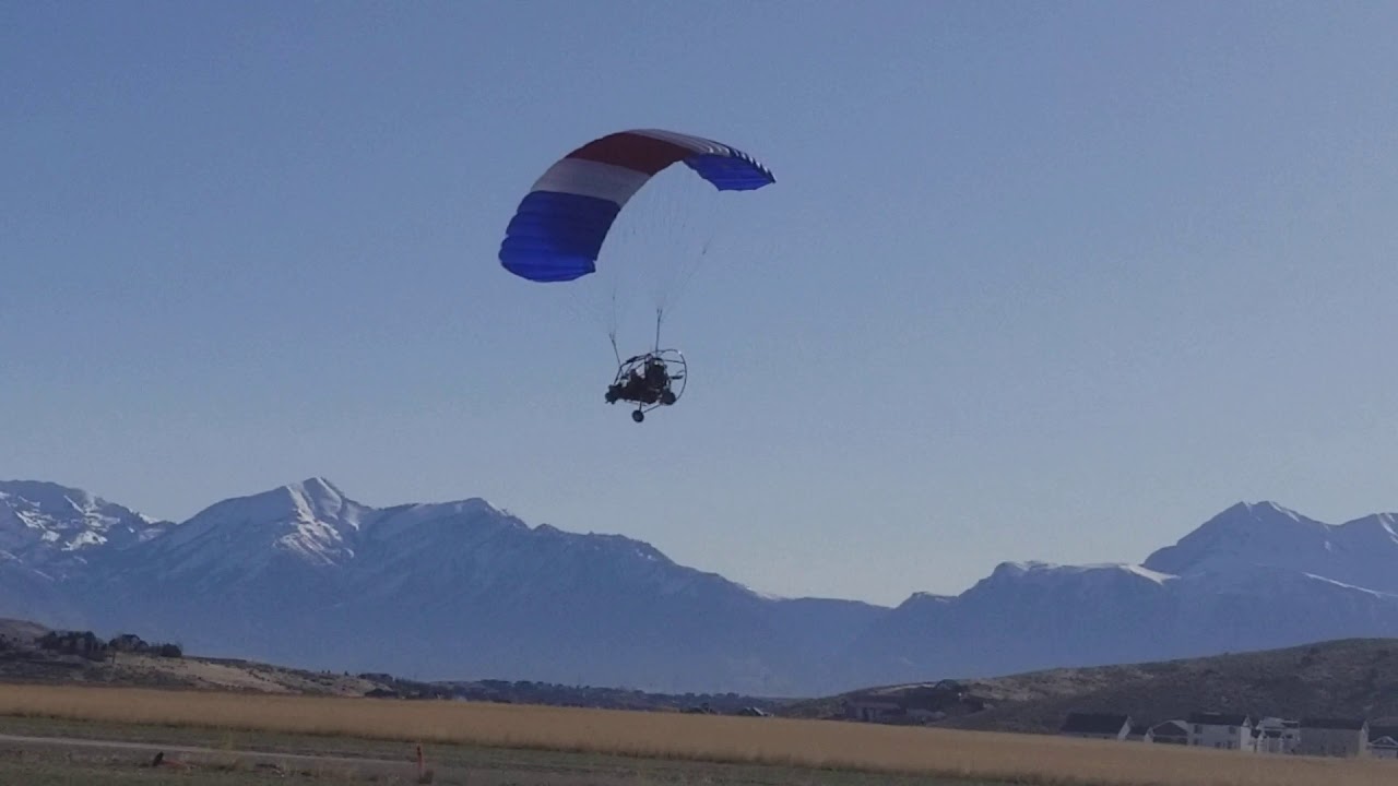 Powered Parchutes flying at Cedar Valley Airport (UT10) on 4.3.2020 ...