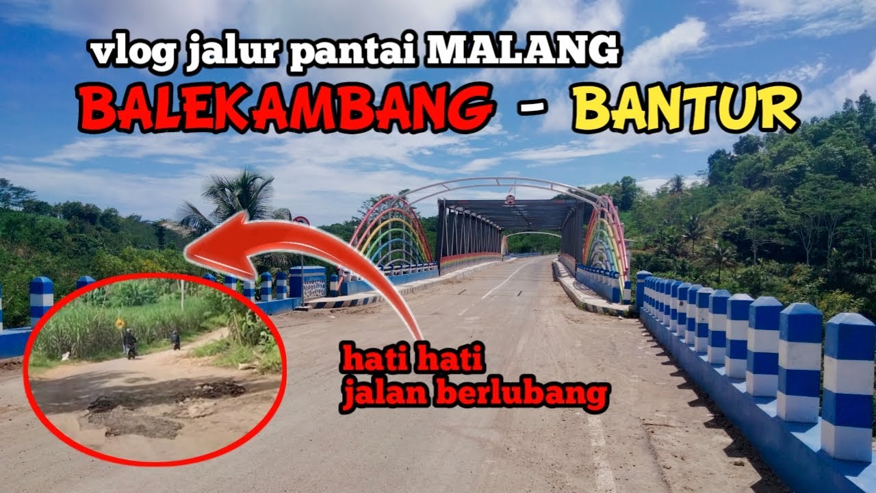 Vlog Pantai Balekambang Bantur Malang Selatan Youtube
