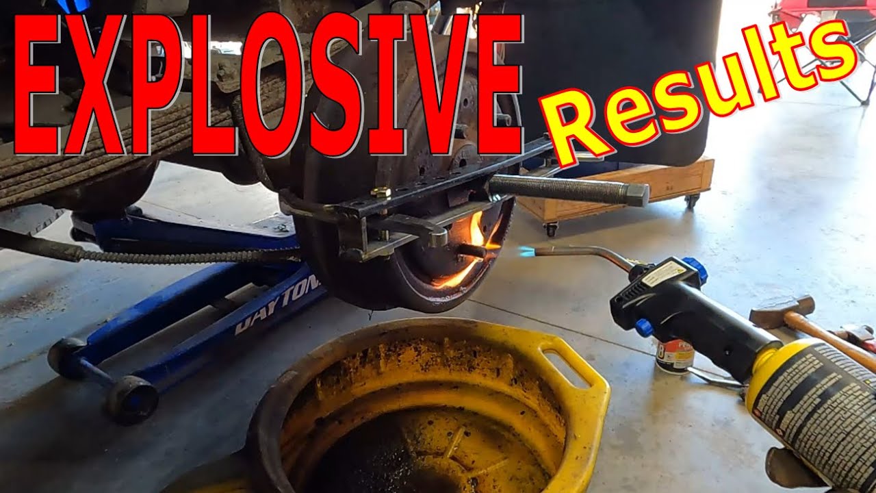 Using scrap metal and "stuff" to build a specialty drum puller. Will it ...