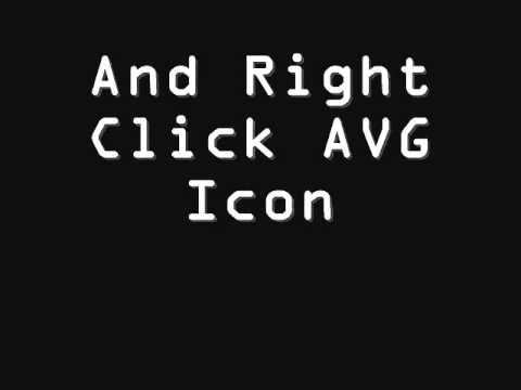 How To Disable AVG!