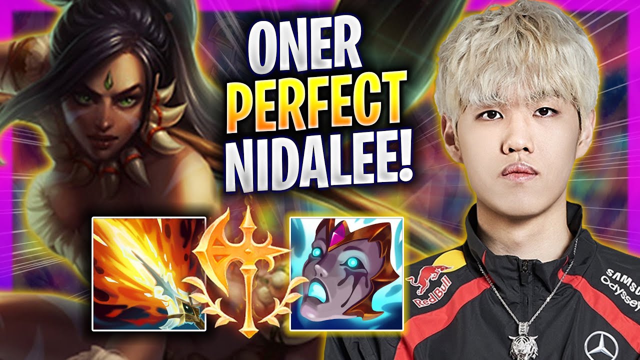 ONER PERFECT GAME WITH NIDALEE! - T1 Oner Plays Nidalee JUNGLE vs Ivern ...