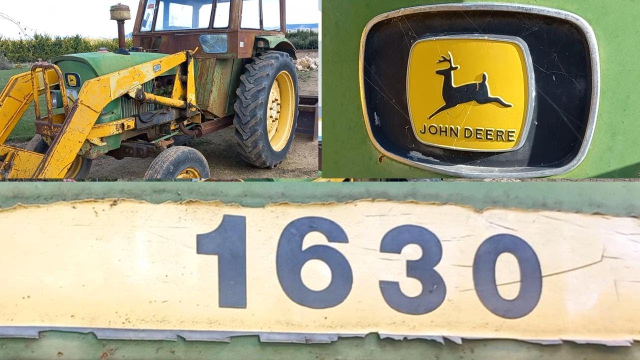 JOHN DEERE 1630 TRACTOR CLÁSICO - YouTube