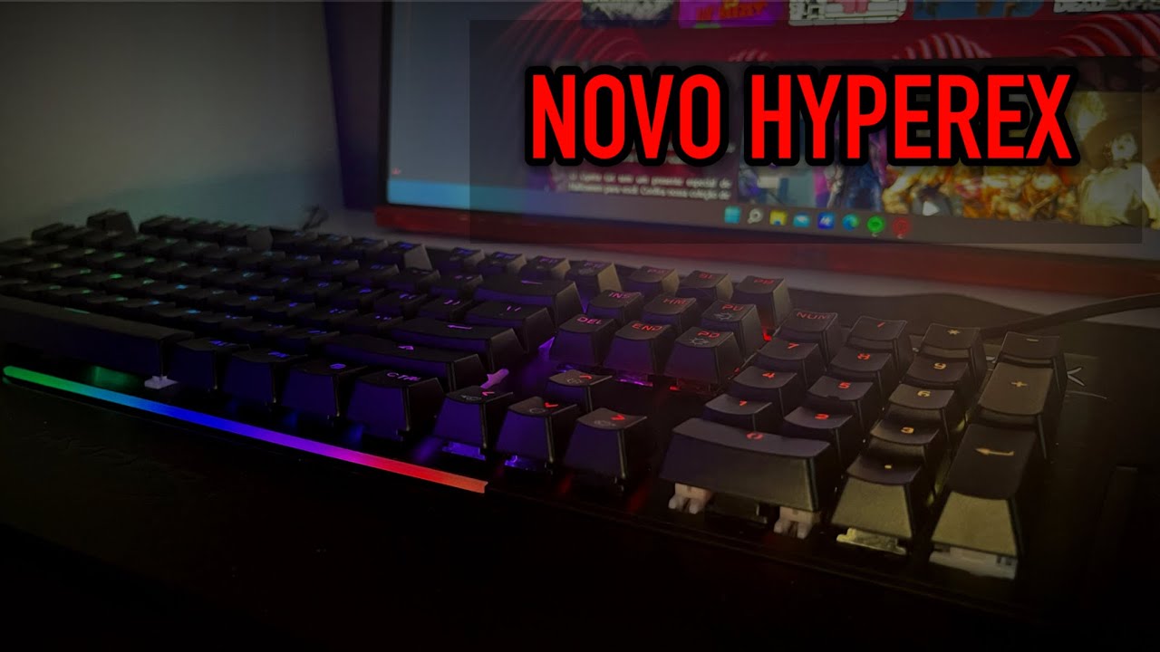 NOVO teclado da HYPEREX - YouTube