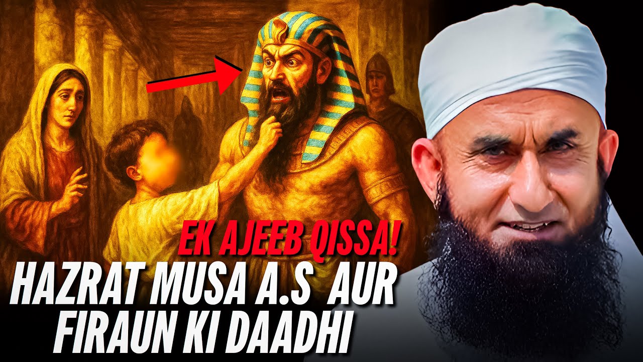 Molana Tariq Jameel | Ek Ajeeb Qissa Hazrat Musa A.S Ne Firaun Ki ...