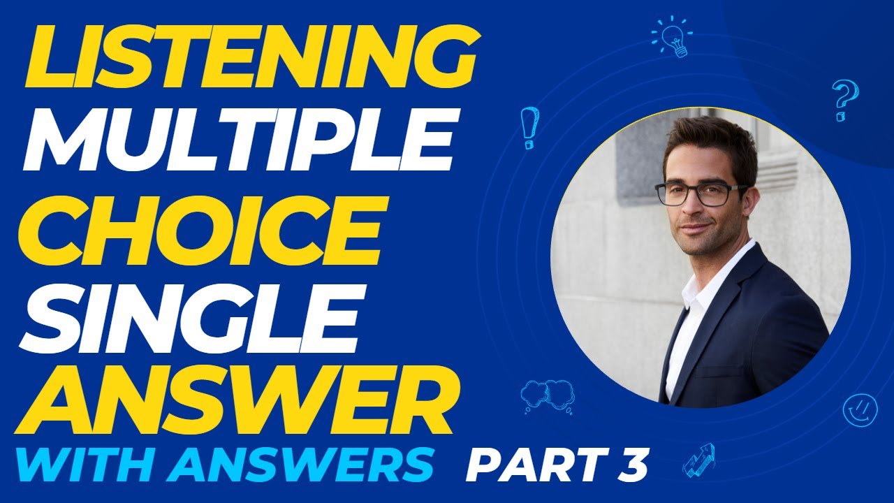 PTE Listening - Multiple Choice Single Answer With Answers | Most ...