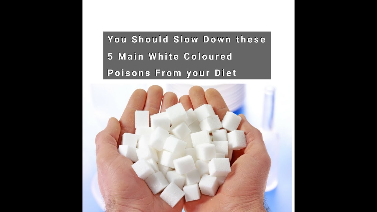 #Health #WithMe You should slow down these 5 white coloured poisons ...