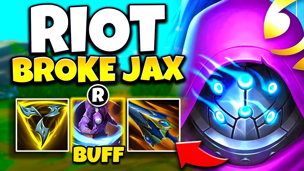 RIOT JUST BROKE JAX FOREVER! HE DID NOT NEED THIS BUFF... - YouTube