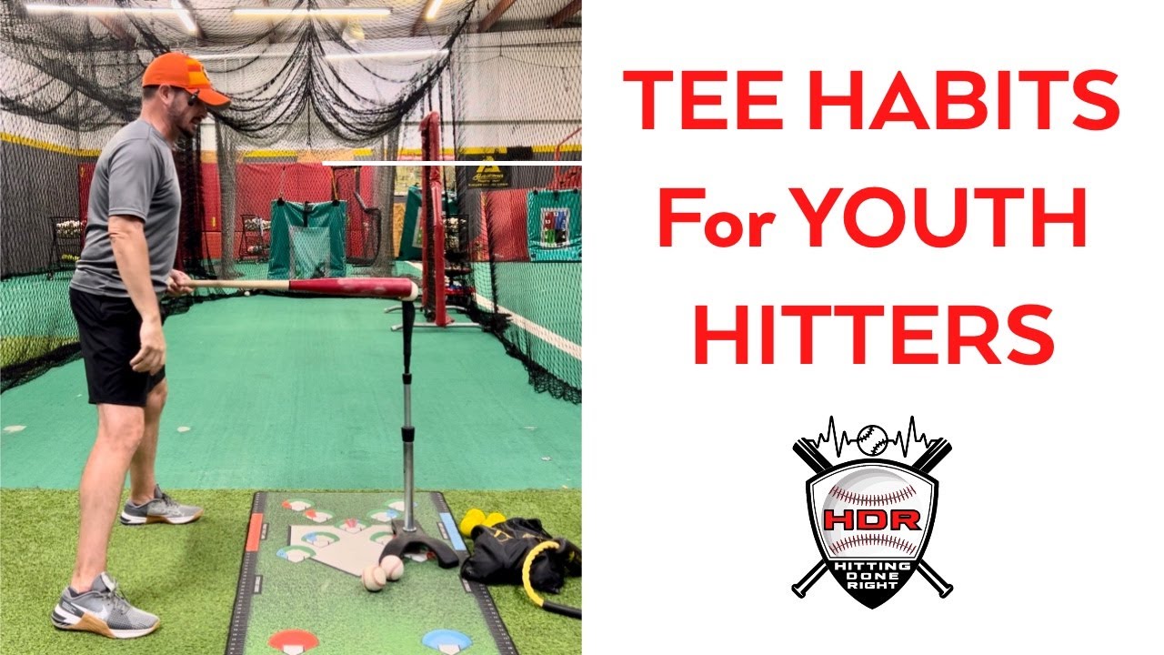 Basic Tee Habits for YOUTH HITTERS - HOW TO WORK ON THE TEE | Hitting Done Right - YouTube