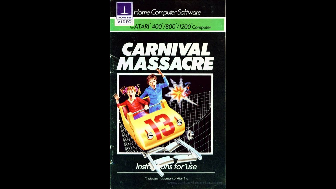 Carnival Massacre (Atari 8-bit Emulated) 3,530 - YouTube
