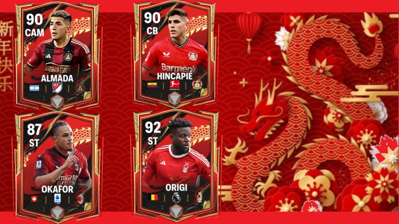 Los Mejores Jugadores Baratos del Evento Año Nuevo Lunar FC Mobile 24 ...