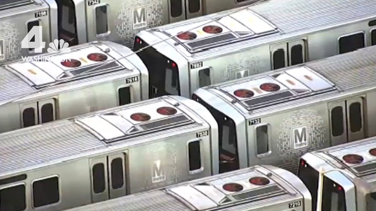 Metro Stores 7000 Series Cars Along Silver Line | NBC4 Washington - YouTube