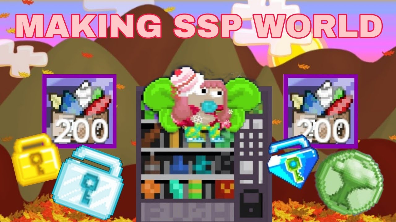 MAKING SSP VEND SHOP || GROWTOPIA - YouTube
