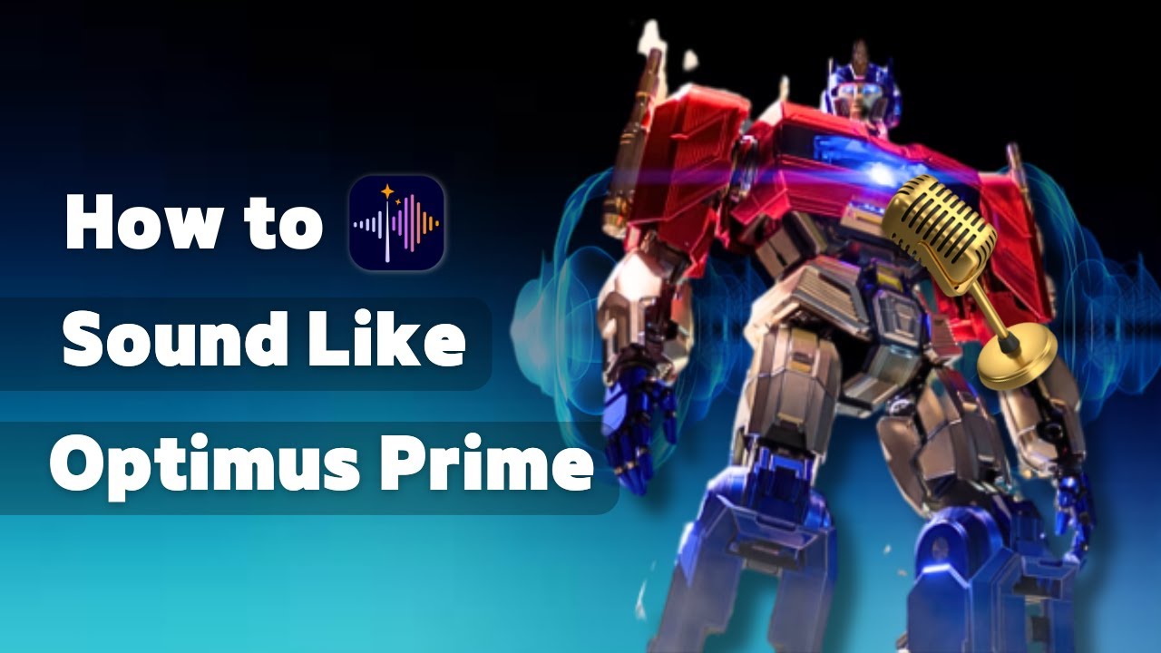 Transform Your Voice with Optimus Prime AI Voice Changer | Sound Like ...
