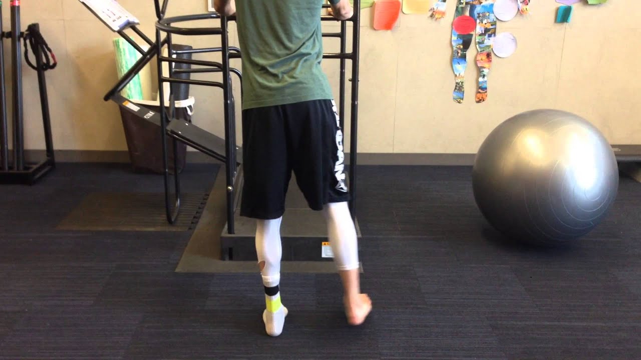 AROM hip abduction - YouTube