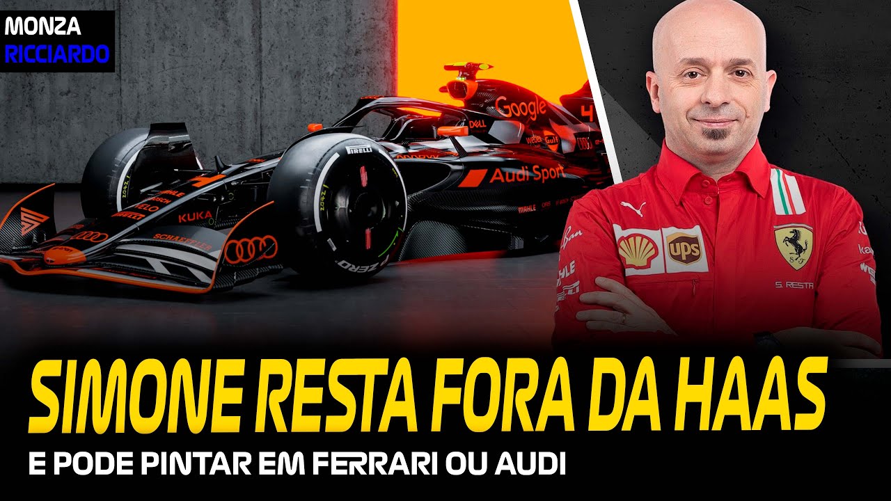 SIMONE RESTA FORA DA HAAS E VENTILADO NA AUDI / MONZA INICIA OBRAS ...