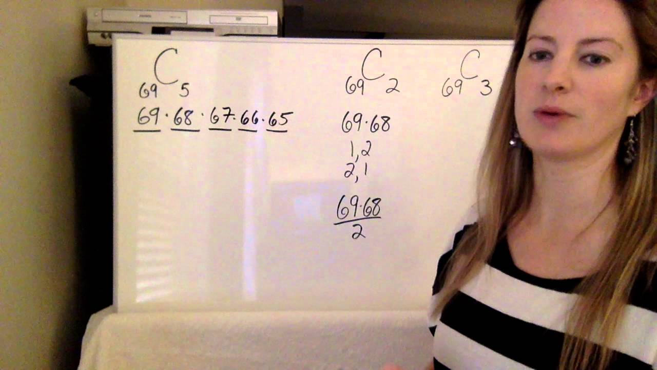 Explaining "69 choose 5" - YouTube
