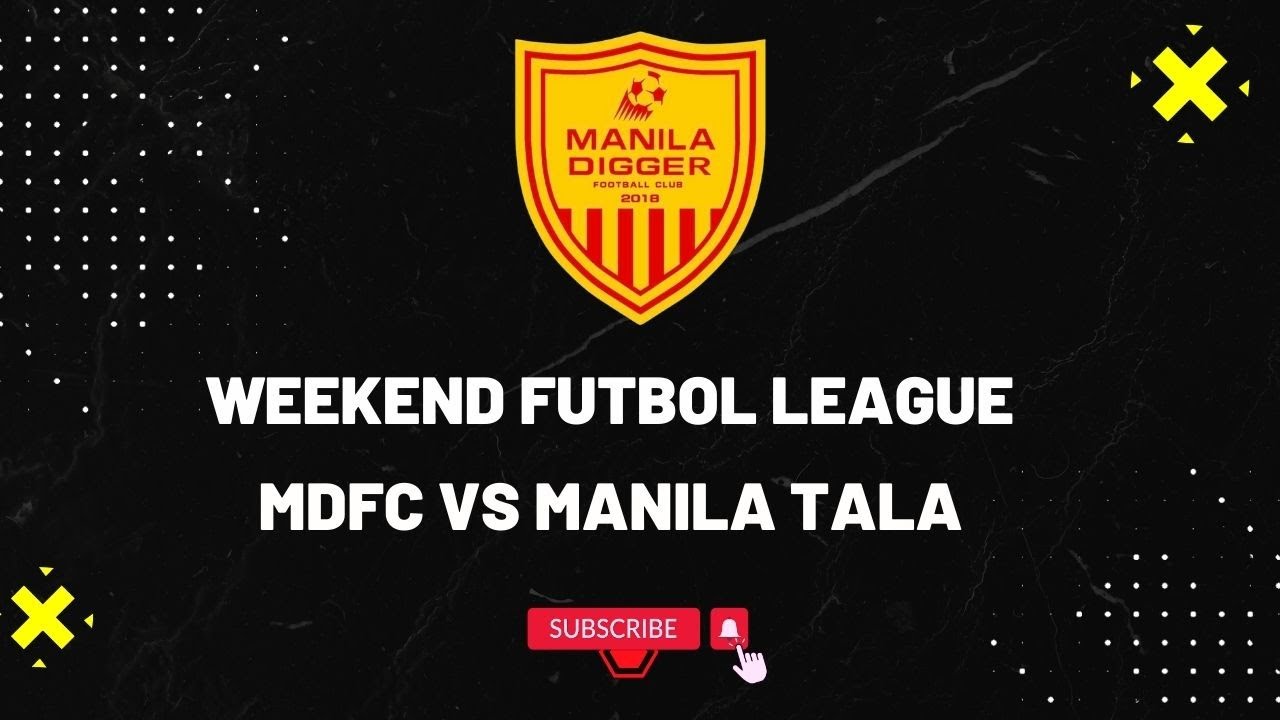 WFL ( Weekend Futbol League ) MDFC vs MANILA TALA January 27, 2024 ...