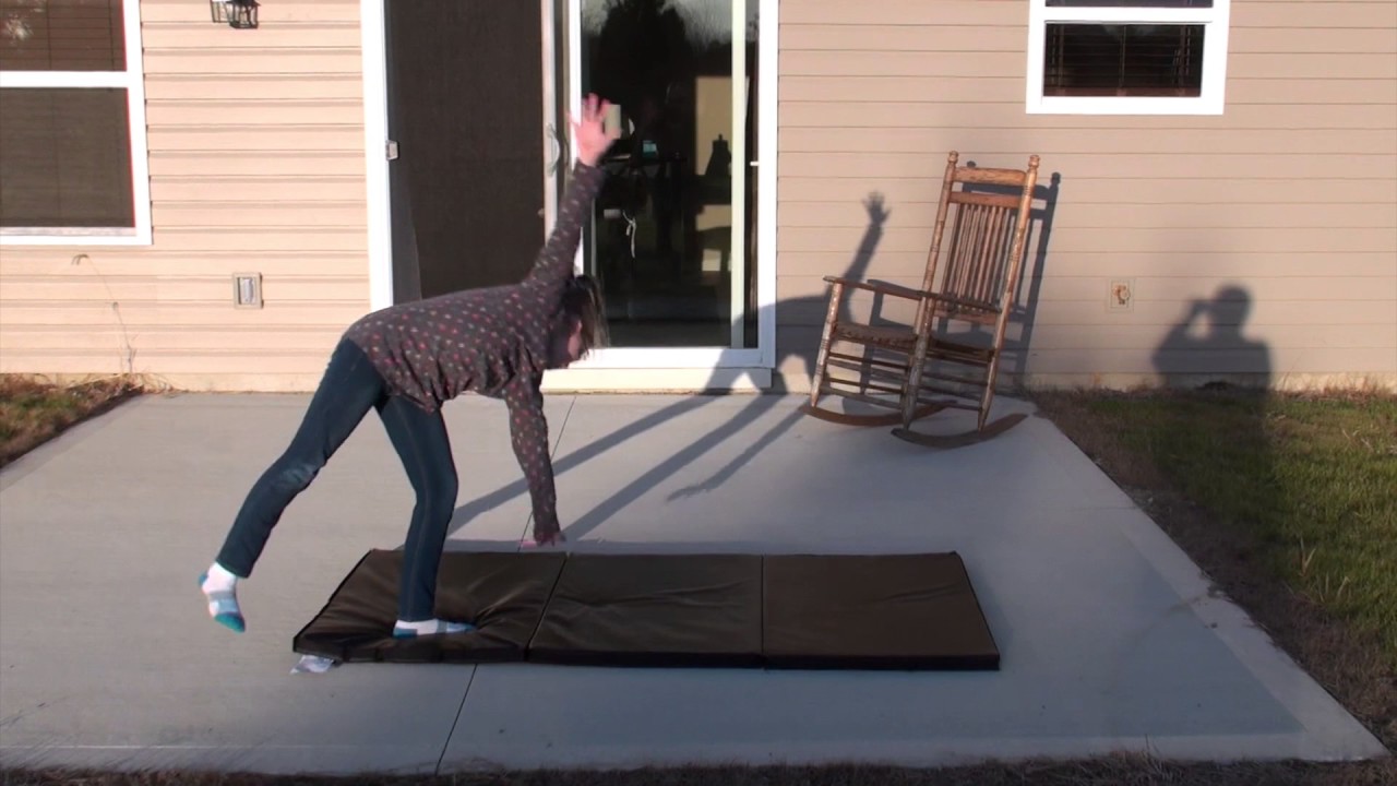 How To Do a One Handed Cartwheel - YouTube