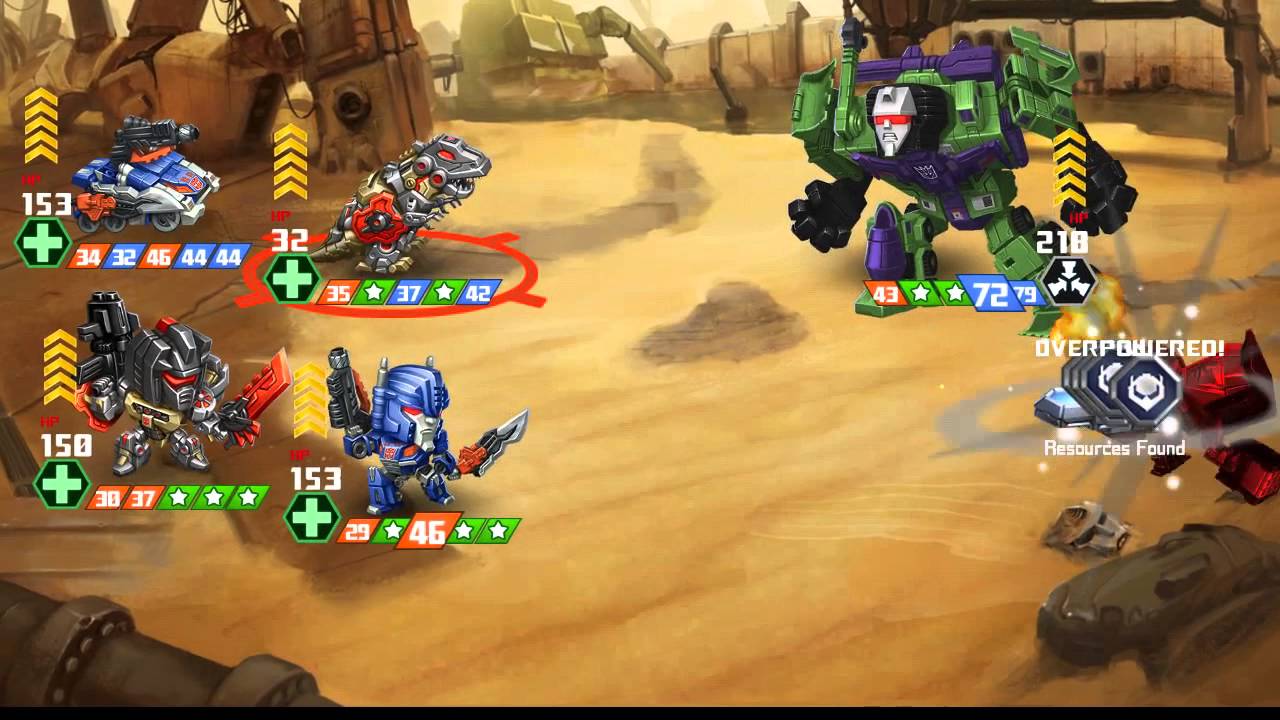 [TRANSFORMERS: Battle Tactics] Devastator vs Ultra Magnus & Grimlock ...