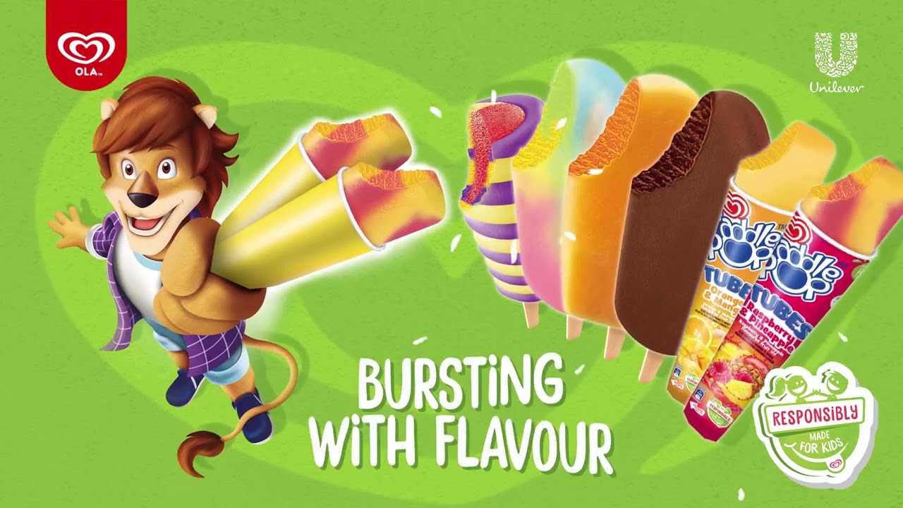 Ola Paddle Pop Bursting with Flavour - YouTube