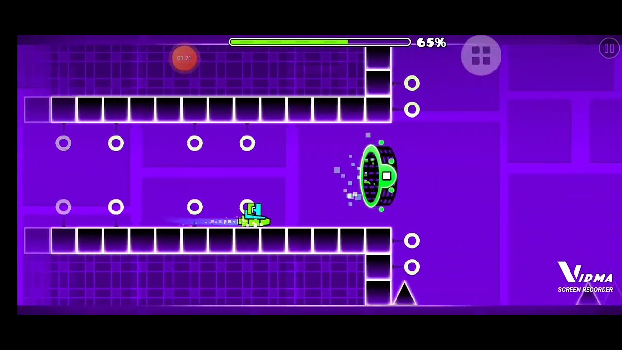 geometry dash : back on track - YouTube