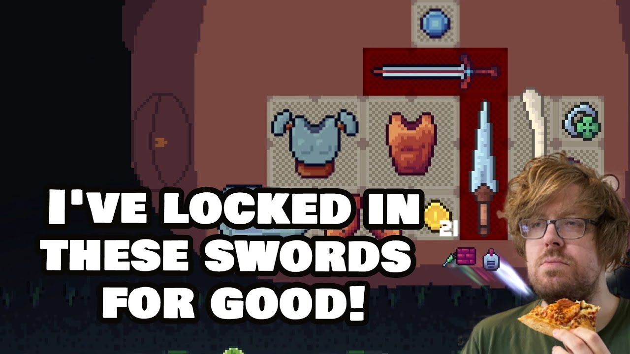 I've basically become a witcher with these two swords! | Backpack Hero ...