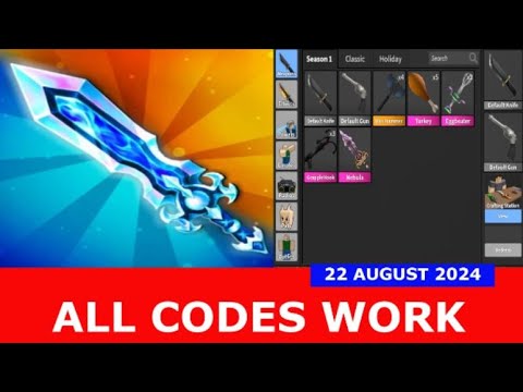 *ALL CODES WORK* [🌴UPD] WS10's MM2 ROBLOX | | AUGUST 22, 2024 - YouTube