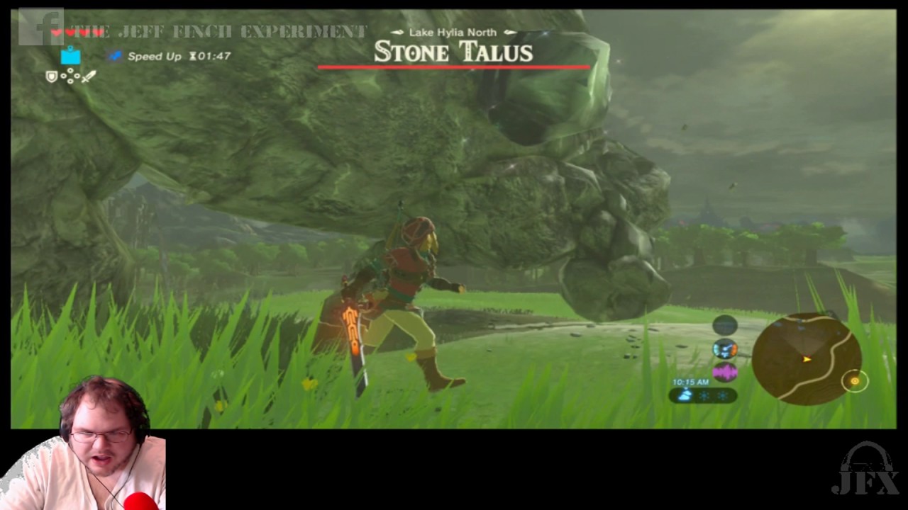 Stone Talus Mini-Boss (Zelda BotW on Switch) - YouTube