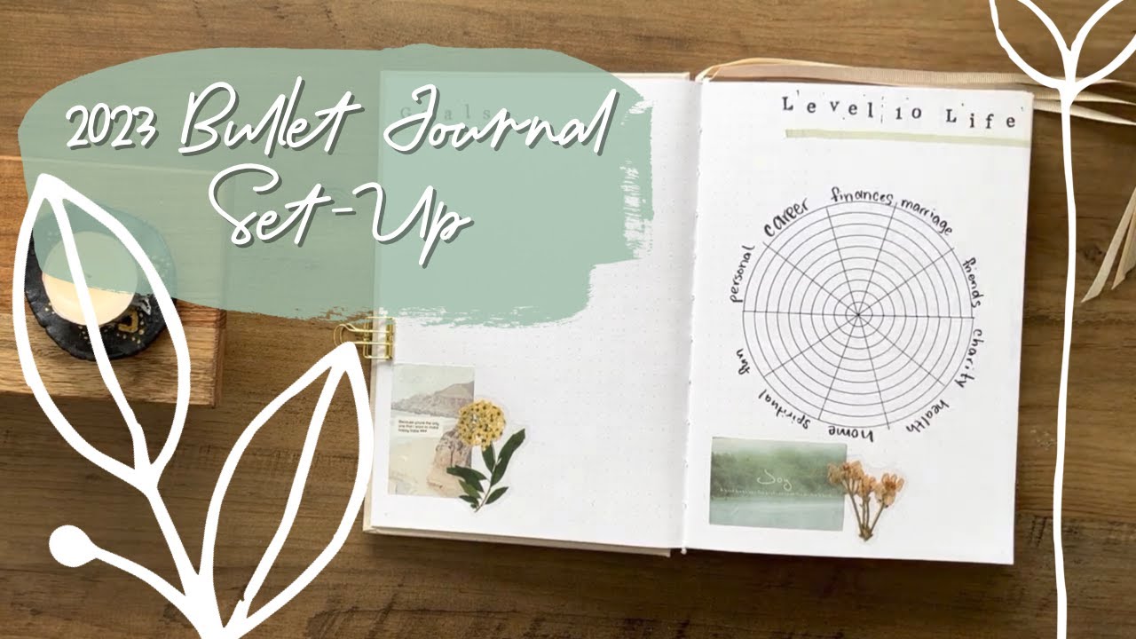 2023 Bullet Journal Set-Up - YouTube