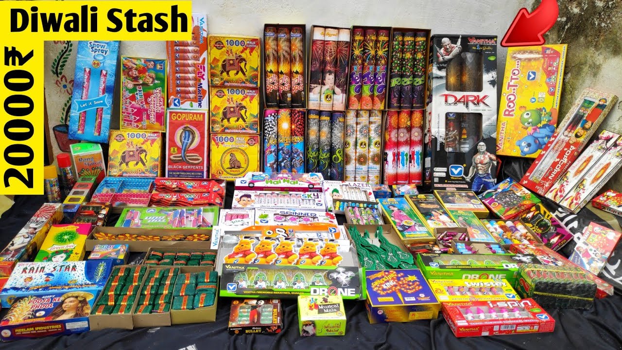 Biggest Diwali Stash 2020 | Crackers Stash 2020 | Diwali 2020 | Diwali ...