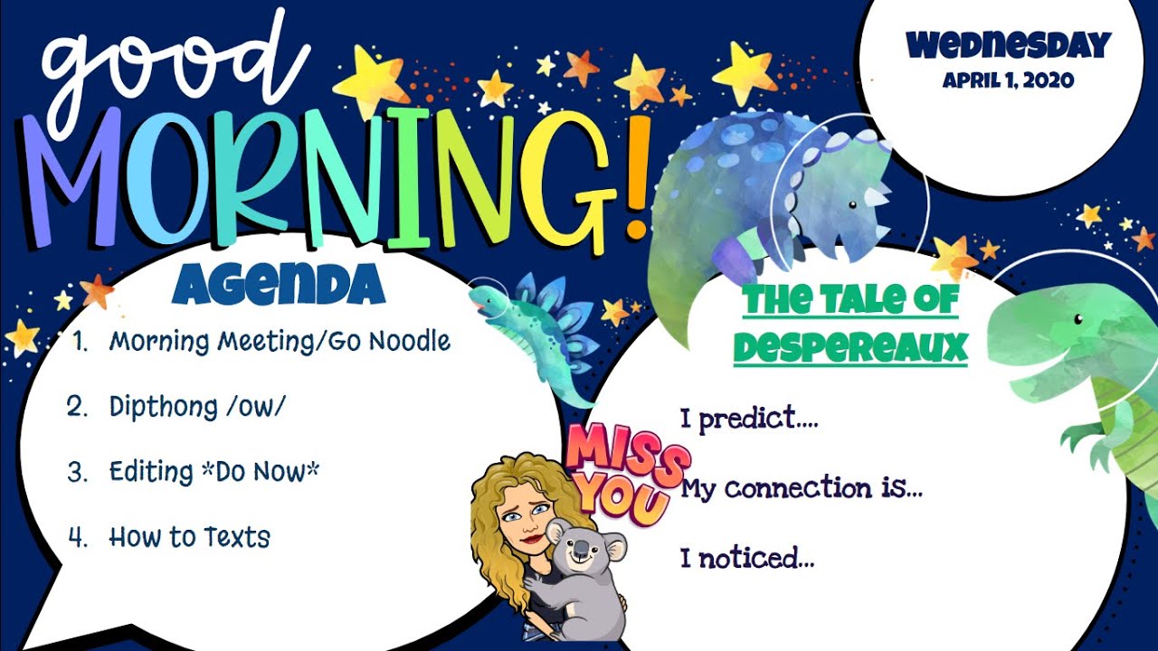 Wednesday April 1 - YouTube