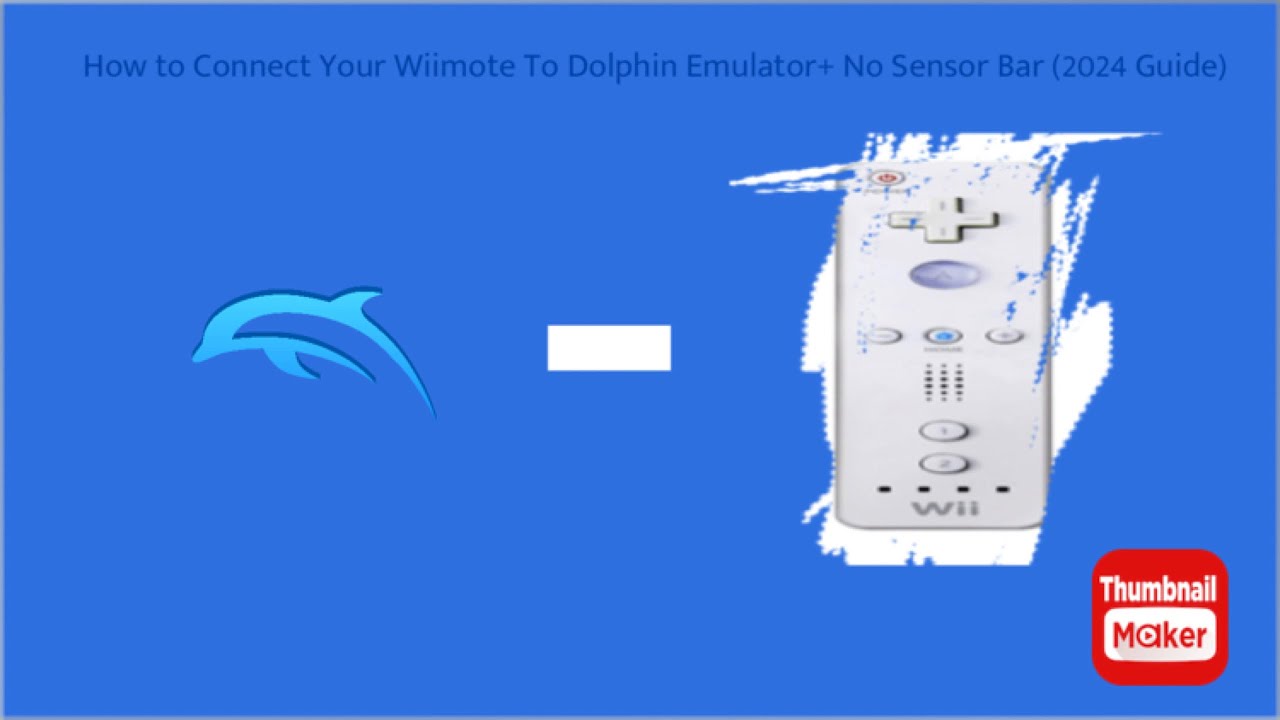 How to Connect Your Wii Remote to Dolphin Emulator + No Sensor Bar ...