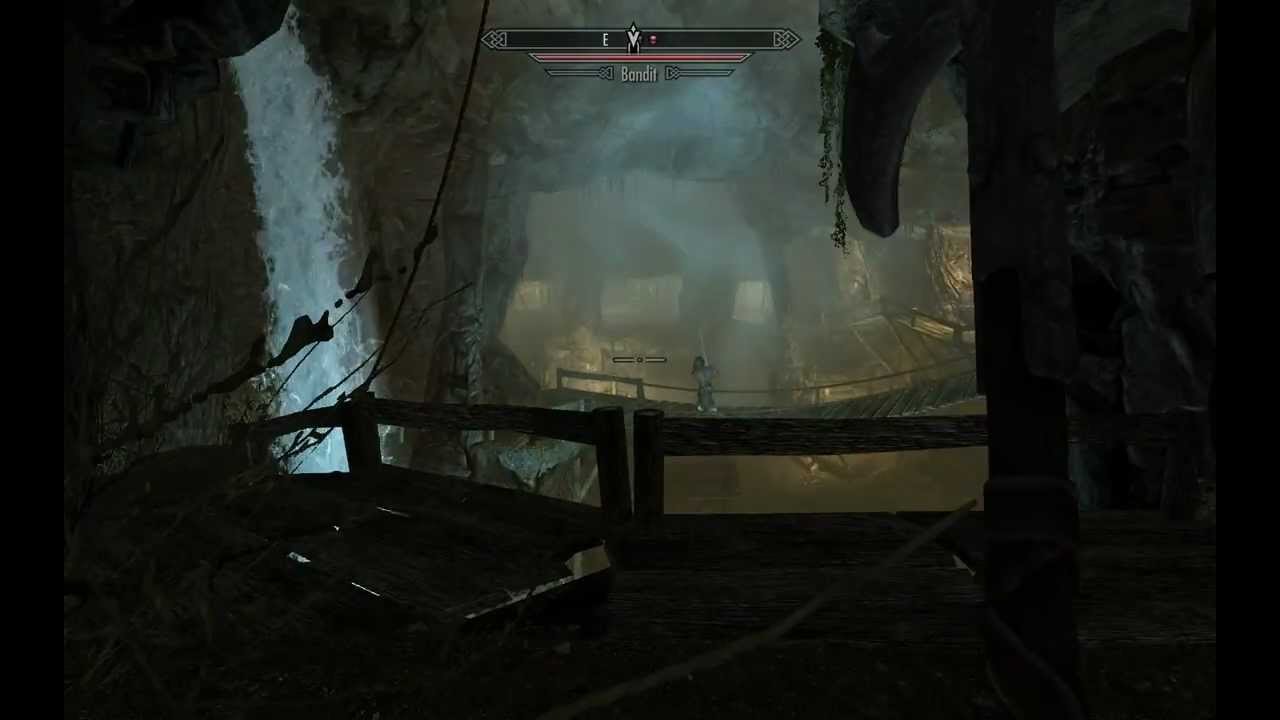 Let's Play Skyrim 008 [Blind] - Into Embershard Mine - YouTube
