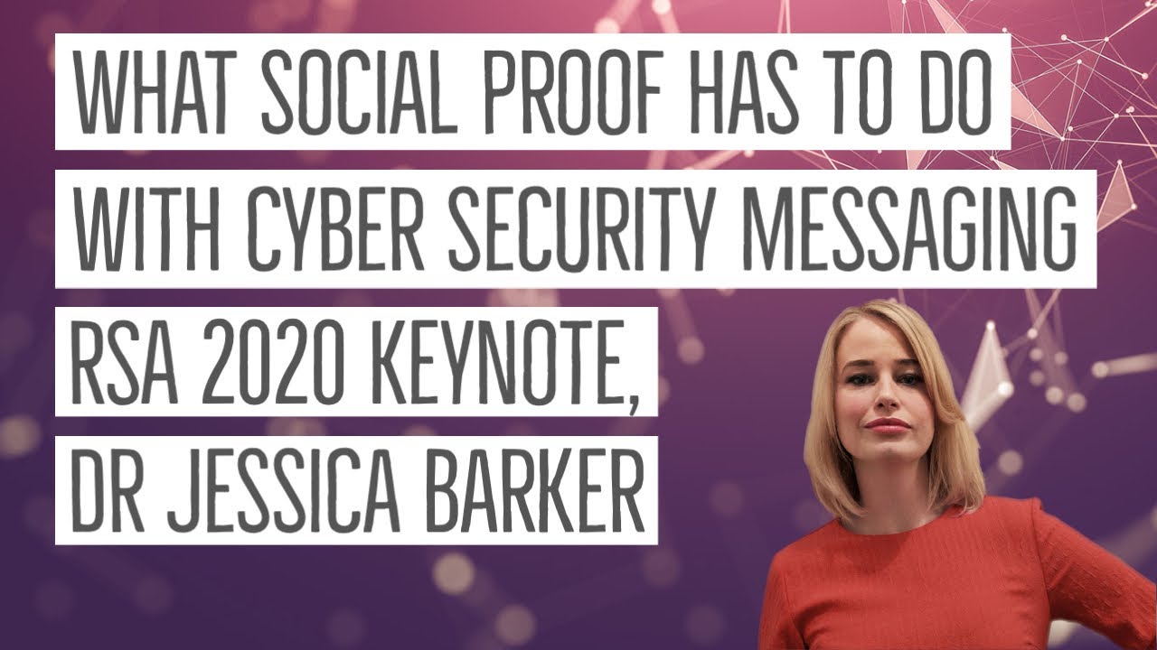 What social proof has to do with cyber security messaging - RSA 2020 ...
