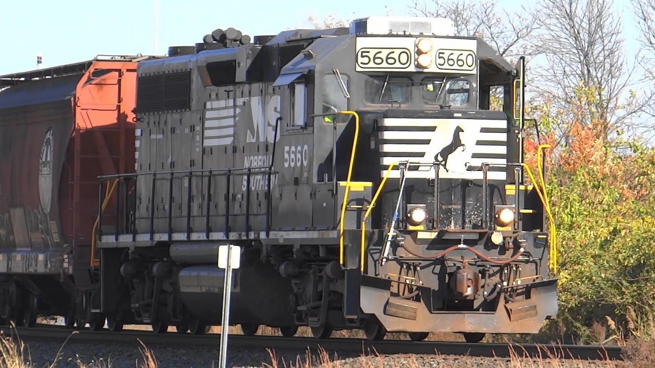 Norfolk Southern on the Christina River Swing Bridge - YouTube