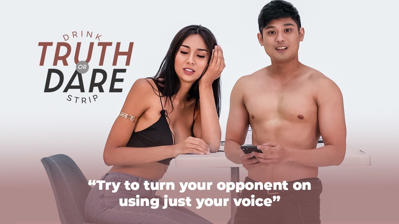 Strangers play Truth or Dare, Drink or Strip | Qatrisha & Migs Almendras | Gen-Z Magazine - YouTube
