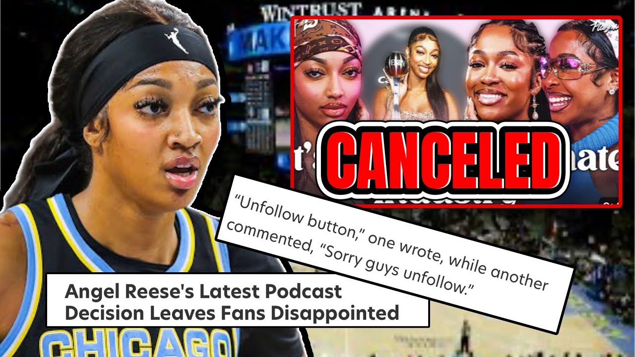 Angel Reese CANCELED FANS SICK! Unapologetically Angel Podcast LOSE ...