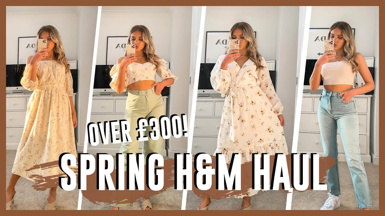 HUGE H&M SPRING/SUMMER HAUL | New In Try On! - YouTube