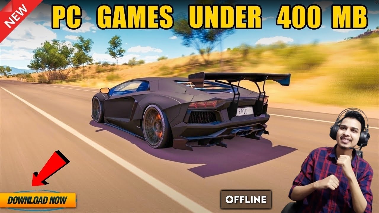 Best PC Games Under 400MB Size in Hindi || Best Low End PC Games || One ...