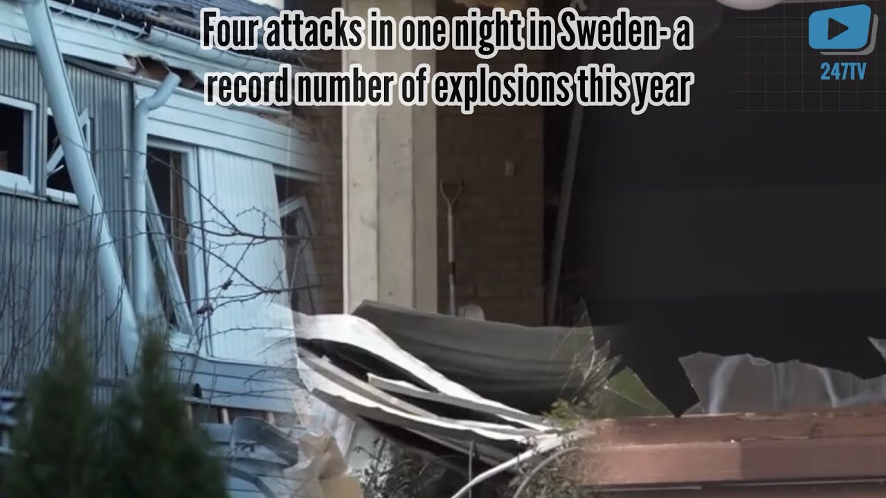 Four attacks in one night in Sweden - a record number of explosions ...