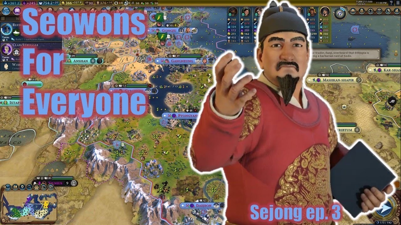 I can't believe we missed a seowon! Civ 6 Sejong Let's Play ep 3 - YouTube