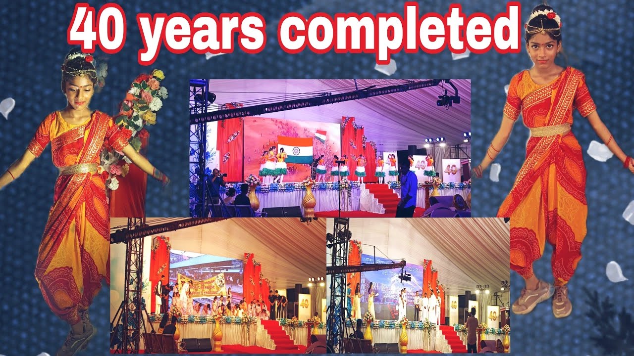 the grand Ruby jubilee cultural program about 40 years complete of L. F ...